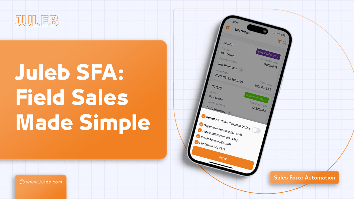 Juleb SFA – Field Sales Made Simple